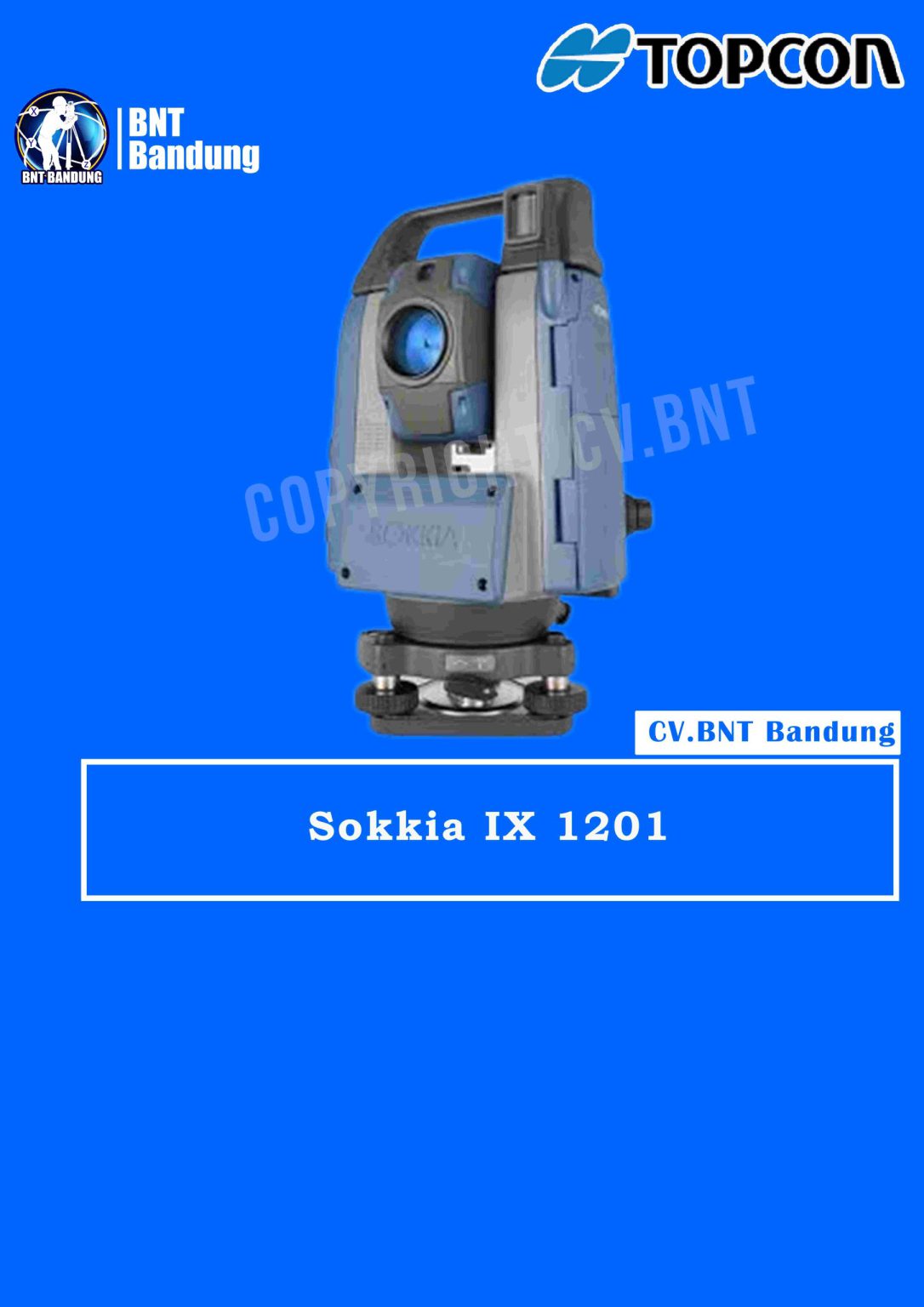 Total Station Robotic Sokkia IX 1201 Bergaransi Resmi