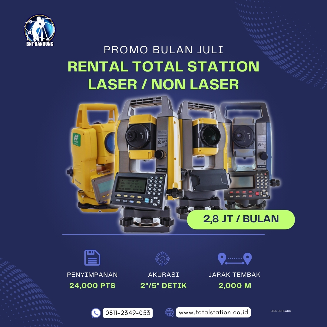 Sewa Alat Survey Solusi Hemat